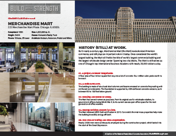 Merchandise Mart Case Study – Build With Strength