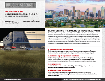 Denver’s HUB 25 Buildings A, B, C & D – Build With Strength