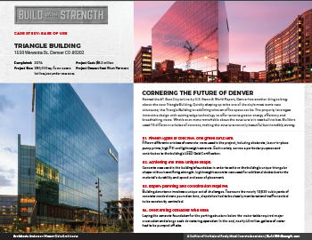 Denver’s Triangle Building – Build With Strength