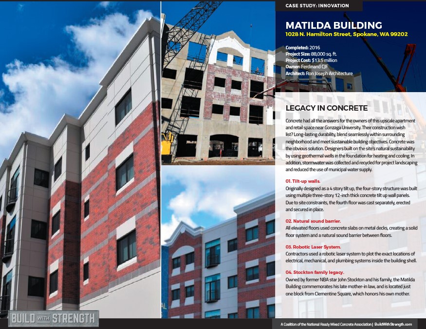 Matilda Building Case Study – Build With Strength
