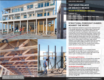 The Sand Palace Of Mexico Beach Case Study – Build With Strength